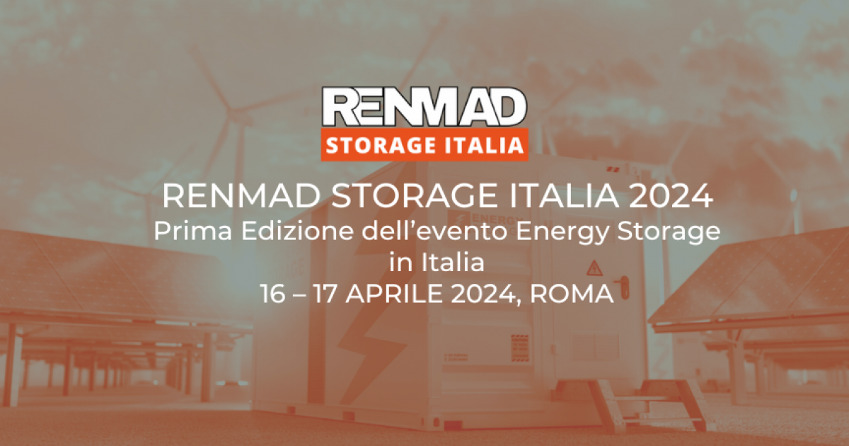 Magaldi Green Energy attends Renmad Storage Italia 2024: A focus on ...
